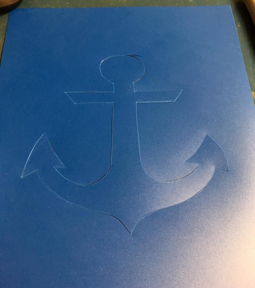 DIY: Quarter Mark Stencils